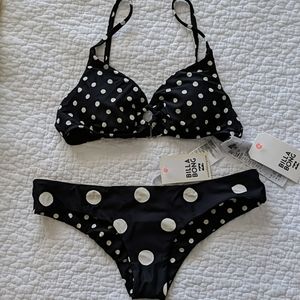 Billabong Swim | Juniors Black Surfside Flounce String | Poshmark
